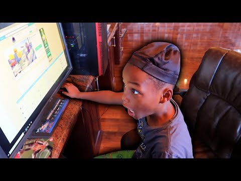 SURPRISED MY SON WITH 22,500 ROBUX!