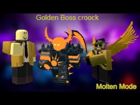 golden crock boss VS Molten mode (Solo) - YouTube