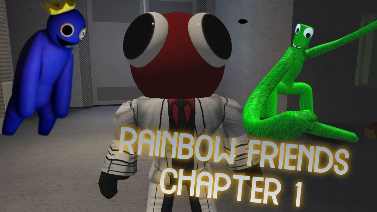 『RAINBOW FRIENDS CHAPTER 1』 FULL GAMEPLAY | Javier0404 - YouTube