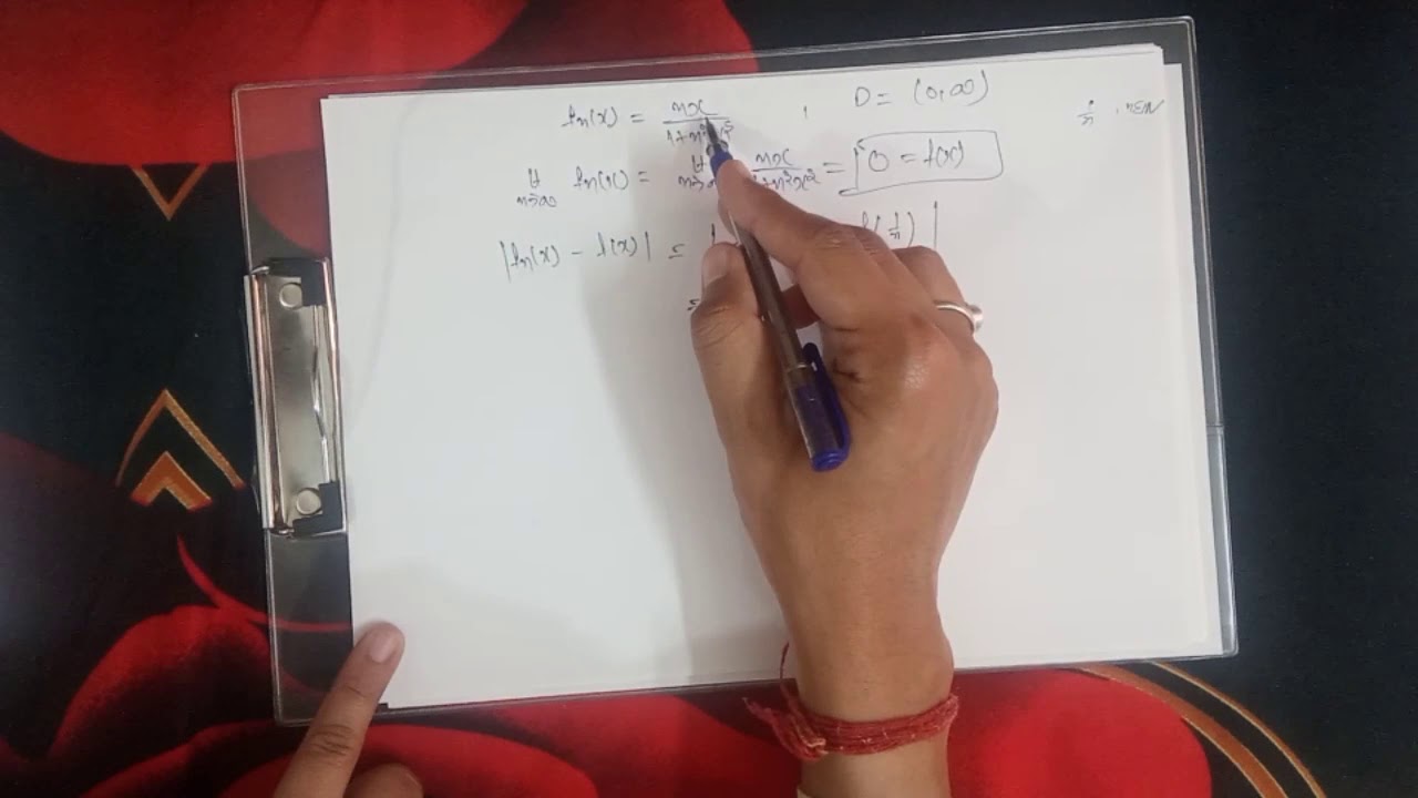 Introduction to sequence of function and Cauchy criterion - YouTube