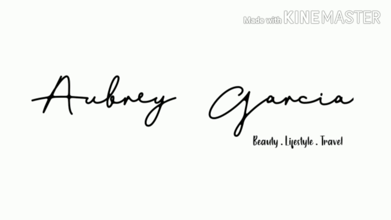 OFFICIAL YOUTUBE CHANNEL INTRO!!! Aubrey Garcia| PH 🇵🇭 - YouTube