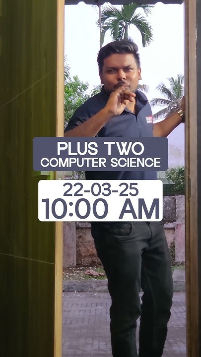 PLUS TWO COMPUTER SCIENCE LIVE CLASS UPDATE | AEGON LEARNING - YouTube