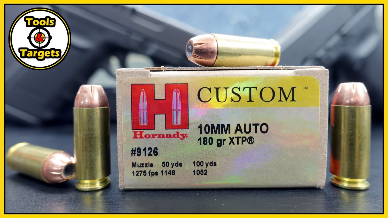 10mm Ammo Ballistics Gel