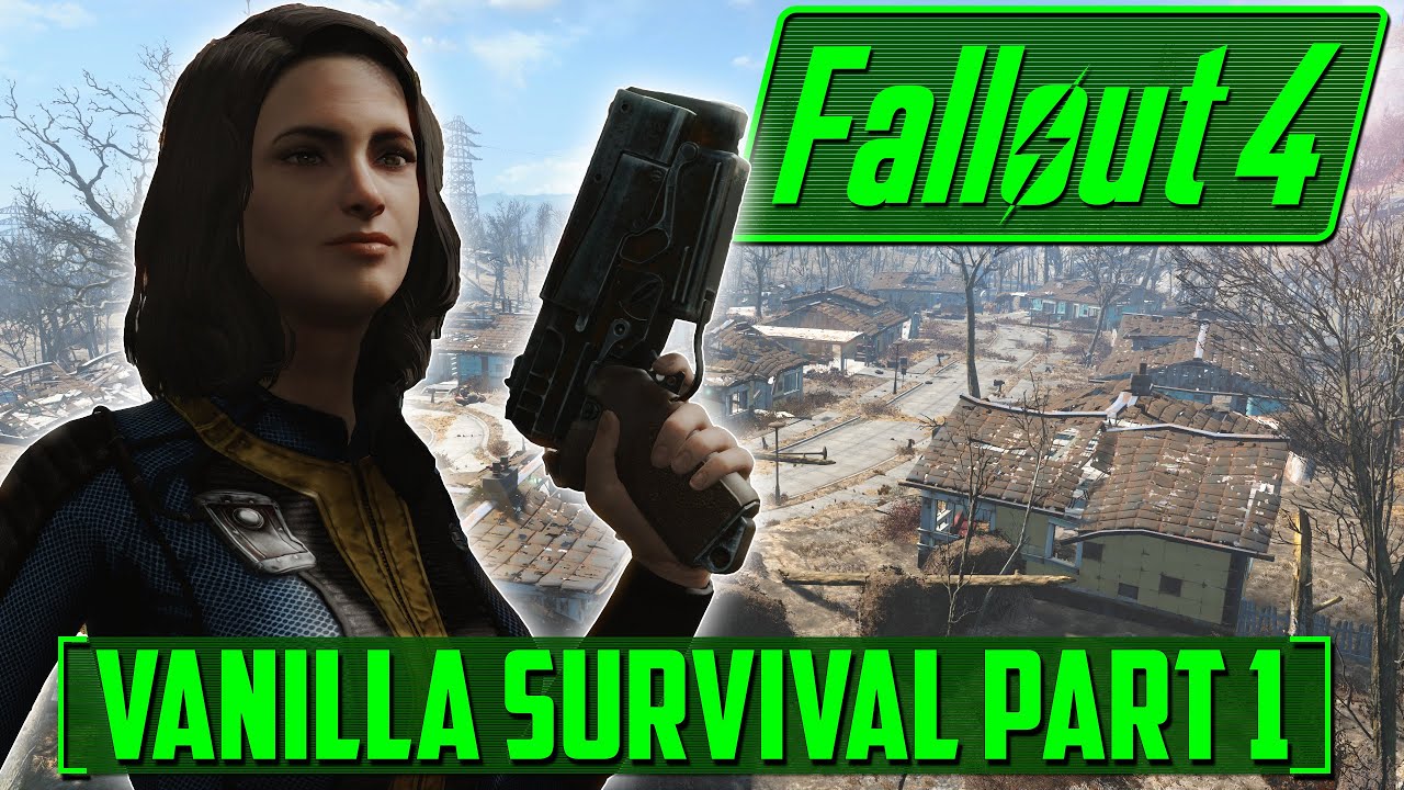 Bethesda UK CHALLENGED ME!! - Fallout 4 - Vanilla Survival - Part 1 ...