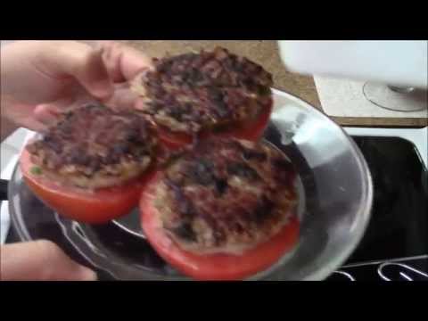 Ca pha xi/ Vietnamese stuffed tomato