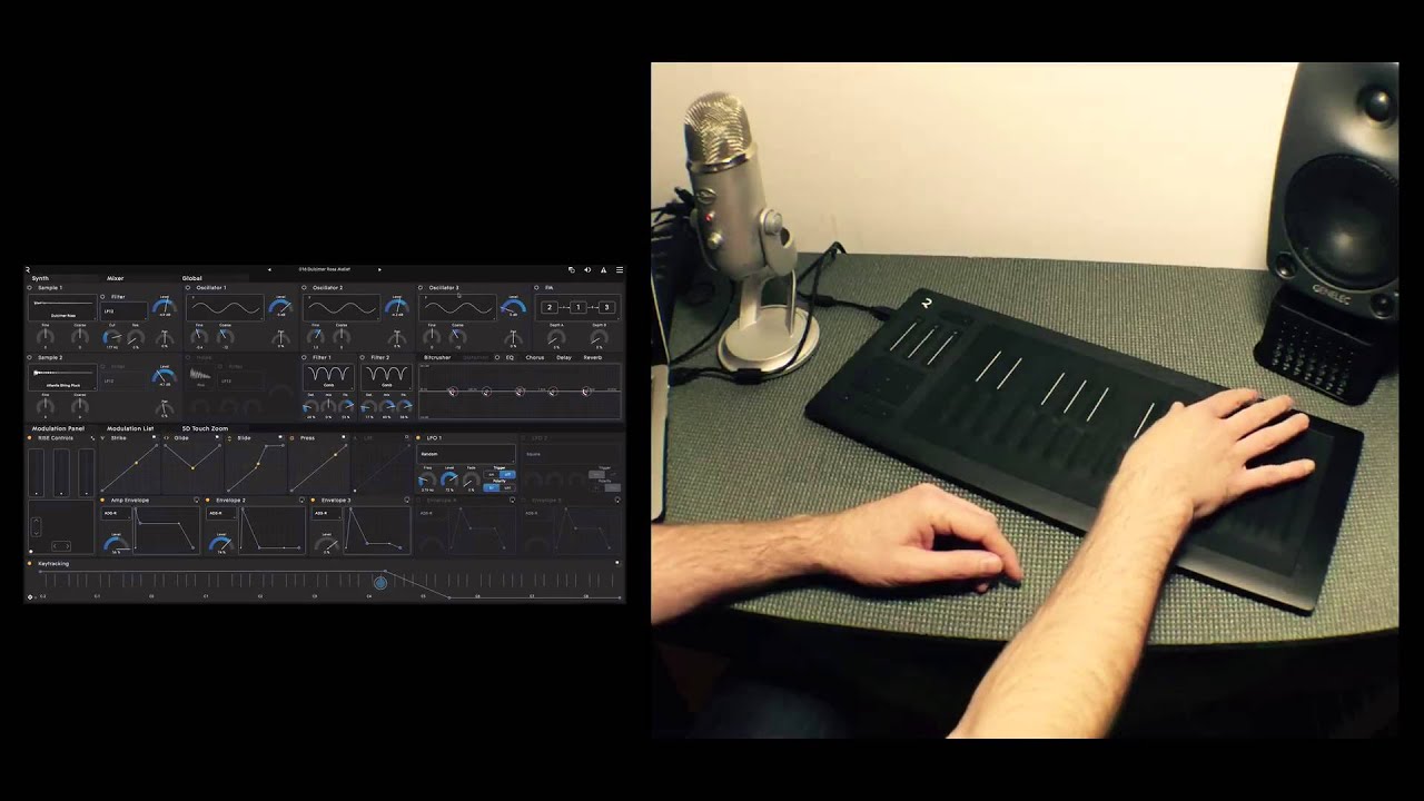 ROLI Seaboard Rise - unboxing and first play on Equator Synth Presets ...