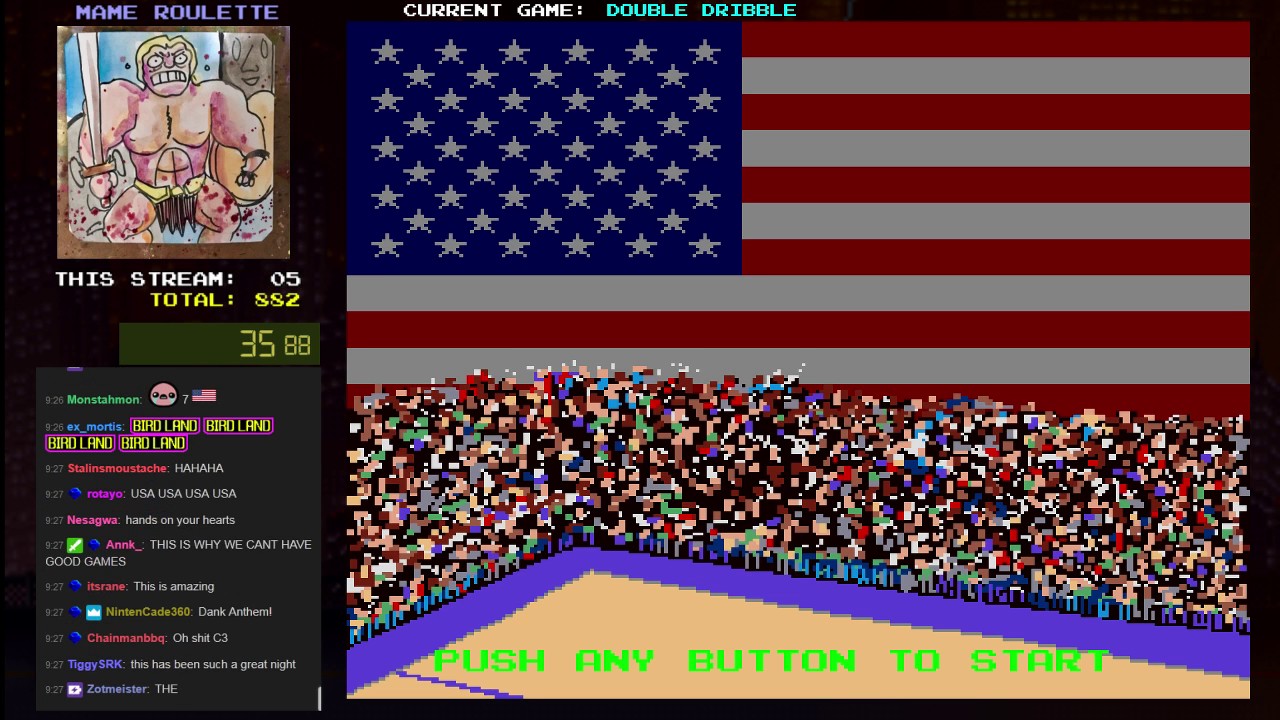 Double Dribble - The Star Spangled Banner - YouTube