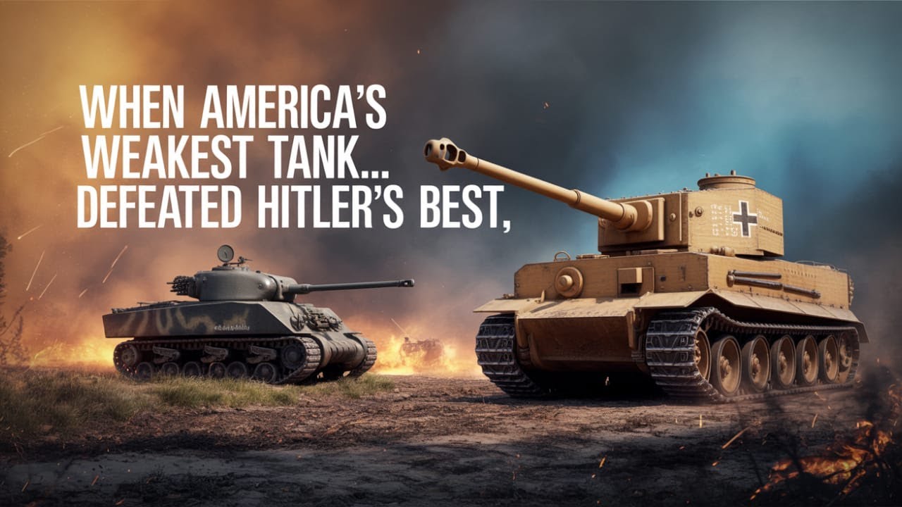 When America’s Weakest Tank Defeated Hitler’s Best – The Unbelievable ...