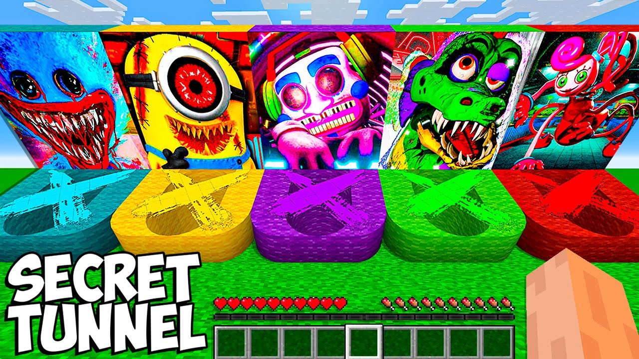 CHOOSE THE RIGHT BASEMENT MOMMY LONG LEGS POPPY PLAYTIME HUGGY WUGGY IN ...