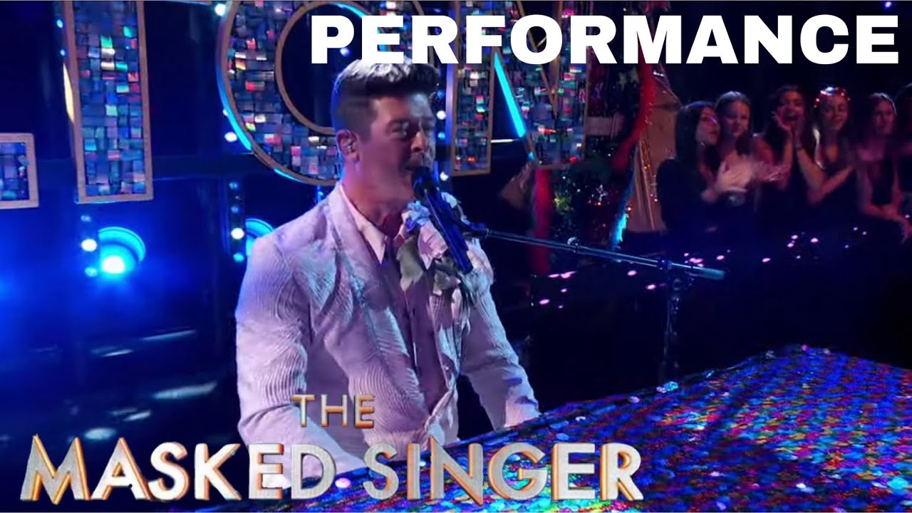 Robin Thicke sings “Tiny Dancer” by Elton John | The Masked Singer ...
