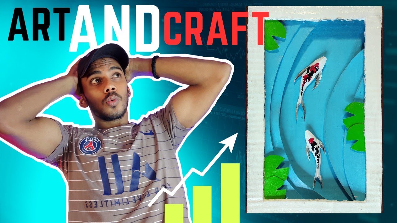 art and craft , 3D art | satyam art zone | how to make 3D art - YouTube