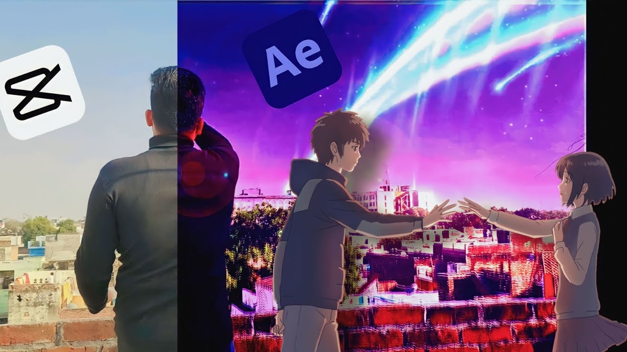 Your Name Sky Edit 🤌🤌!!! After Effects....#anime #youtubeshorts #amv # ...