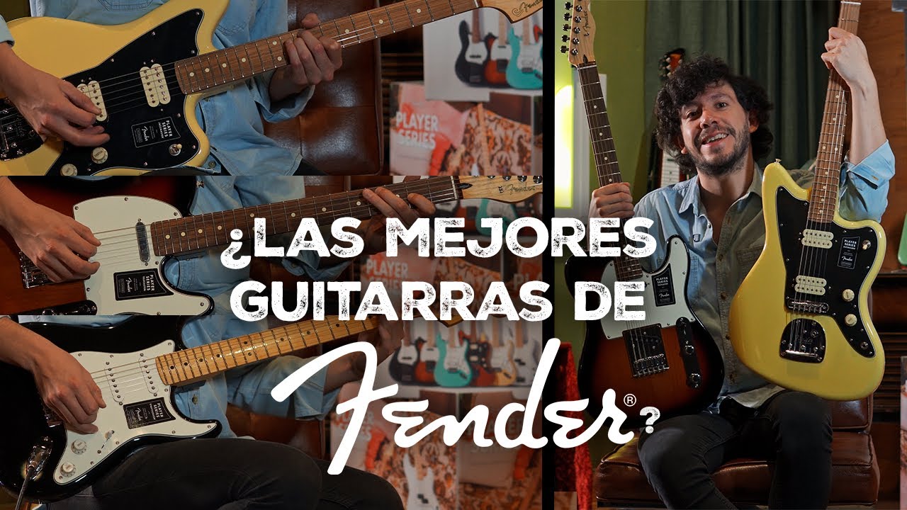 Las FENDER con más EXPERIENCIA... | Fender Player, guitarras de entrada ...