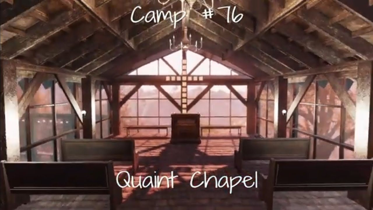 Fallout 76 Camp Build | Quaint Chapel | Clean // Pre-Existing Structure ...