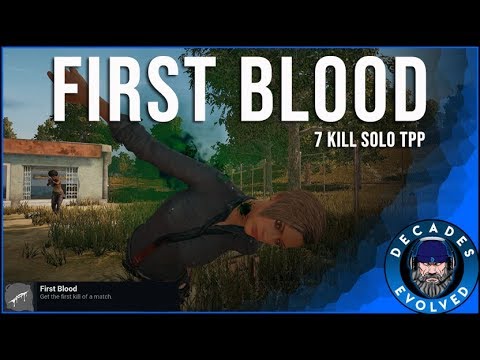 FIRST BLOOD - Playerunknown's Battlegrounds (PUBG) - YouTube