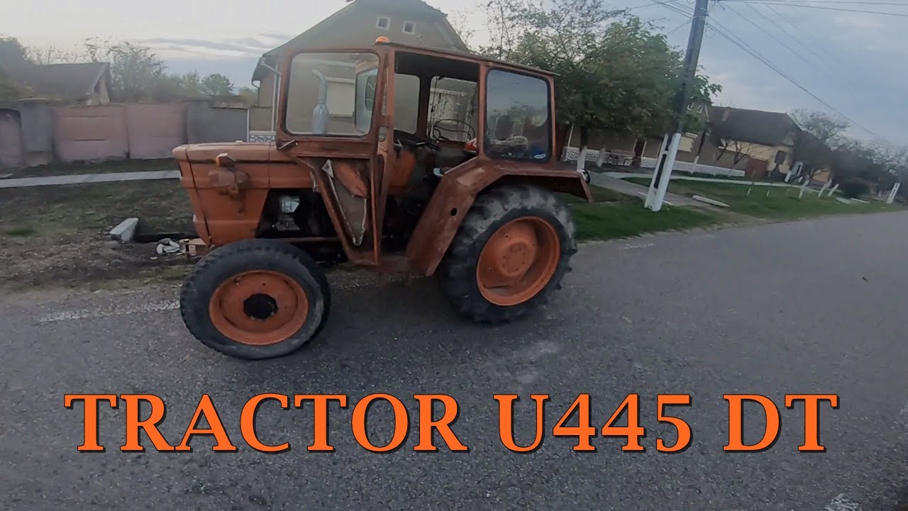 Tractor vlog UTB 445 DT 4x4 Ep 5 - Cu tractoru prin sat | By tractor ...