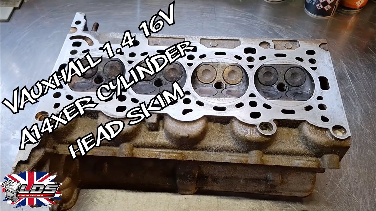 Vauxhall 1.4 16v A14XER warped cylinder head being skimmed or refaced ...