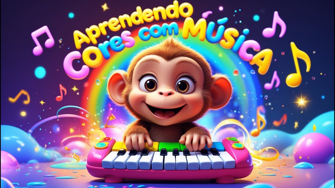 Aprendendo Cores com Música – Canção Infantil Animada 🎵 | Ensinando ...