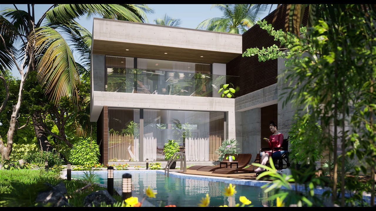 Twinmotion 2021 ( Animation Exterior scene ) - YouTube