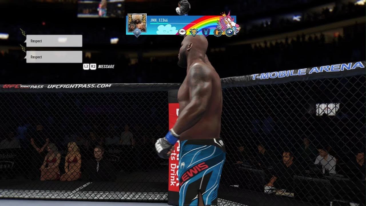 UFC 4 Heavyweight division gameplay - YouTube
