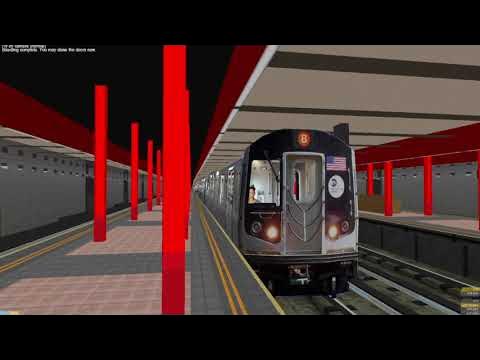 OpenBVE Classic Release Pack: R160 (B) At 42nd St (With R143 sound) - YouTube