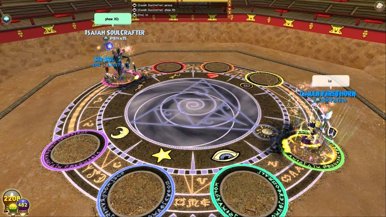 Wizard101: Gameplay - My 1st EVER Ranked PvP Match - Epic Battle :p ...