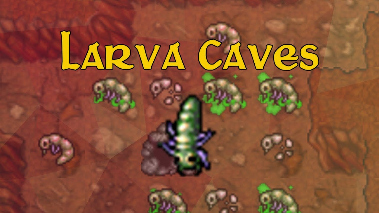 Tibia: 5 Larva Caves - YouTube