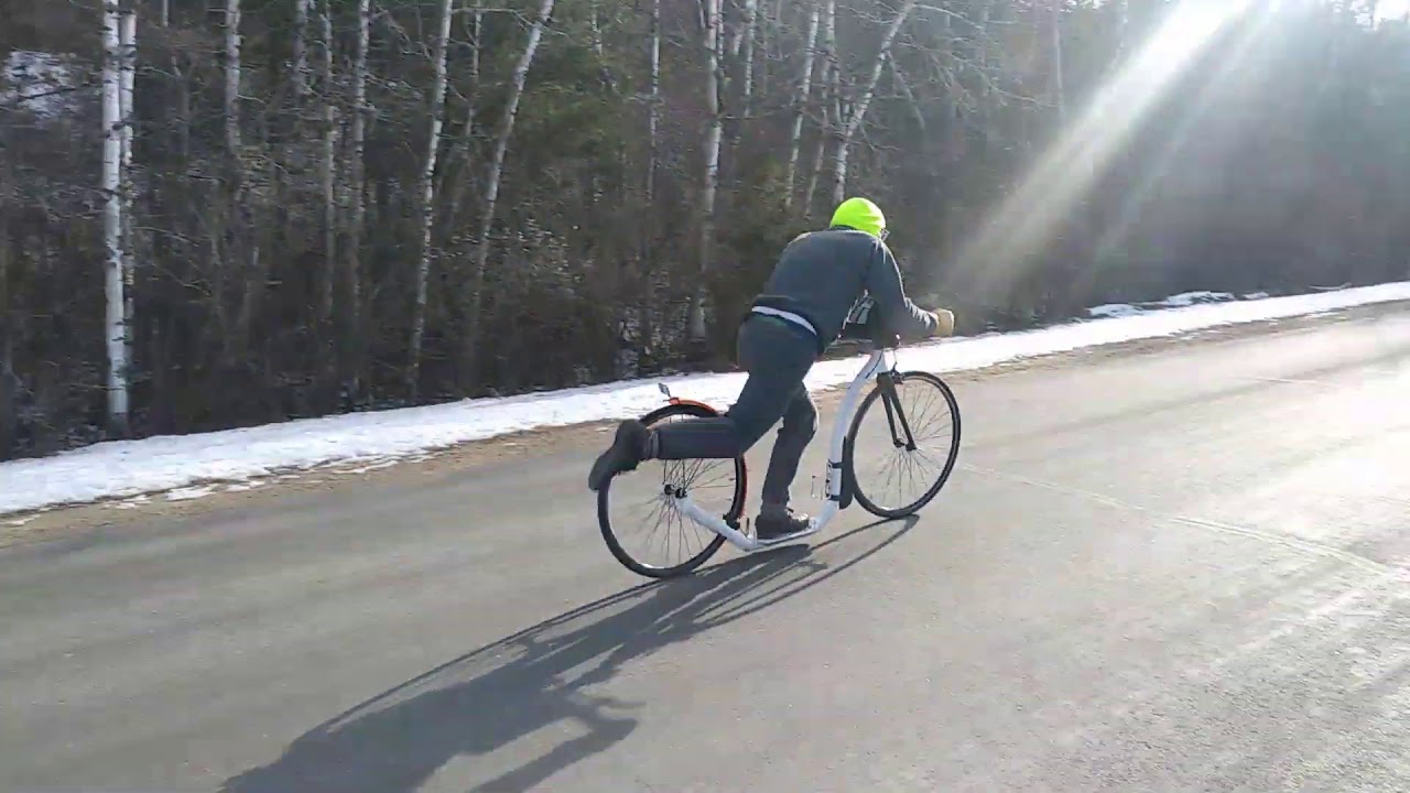 What is this, a foot bicycle? - YouTube