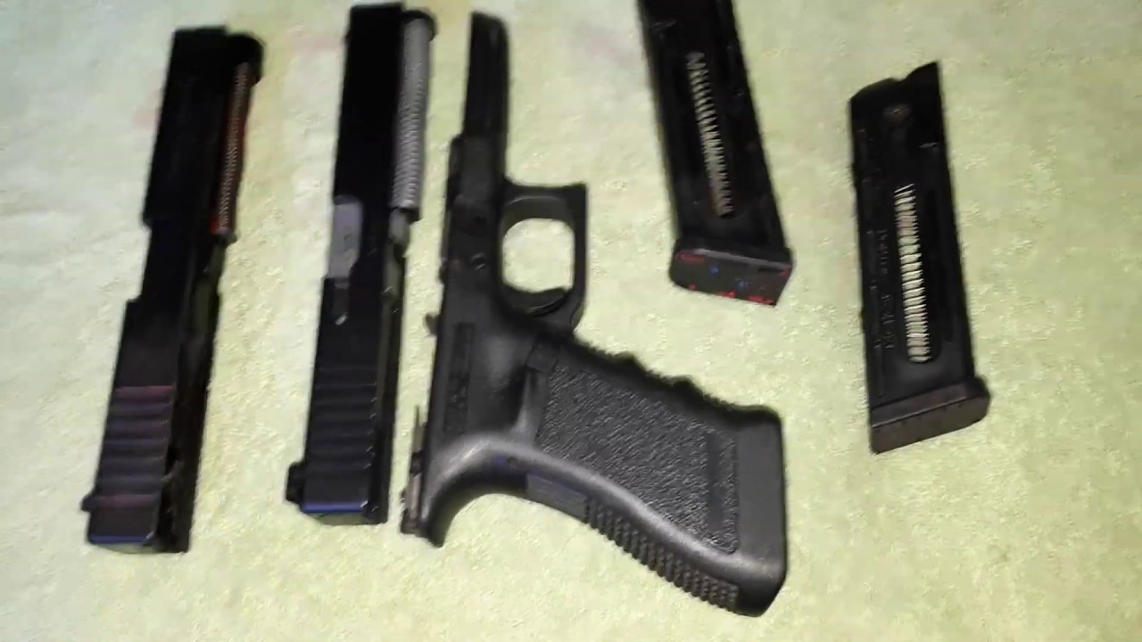 TSG 22 Conversion kit for the Glock G22 - YouTube