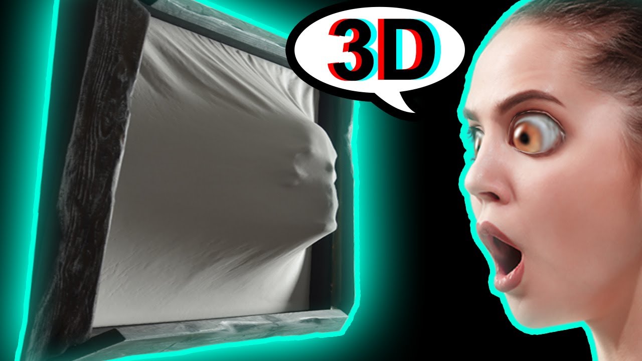 Jaw-dropping DIY 3D Ghost Frame - YouTube