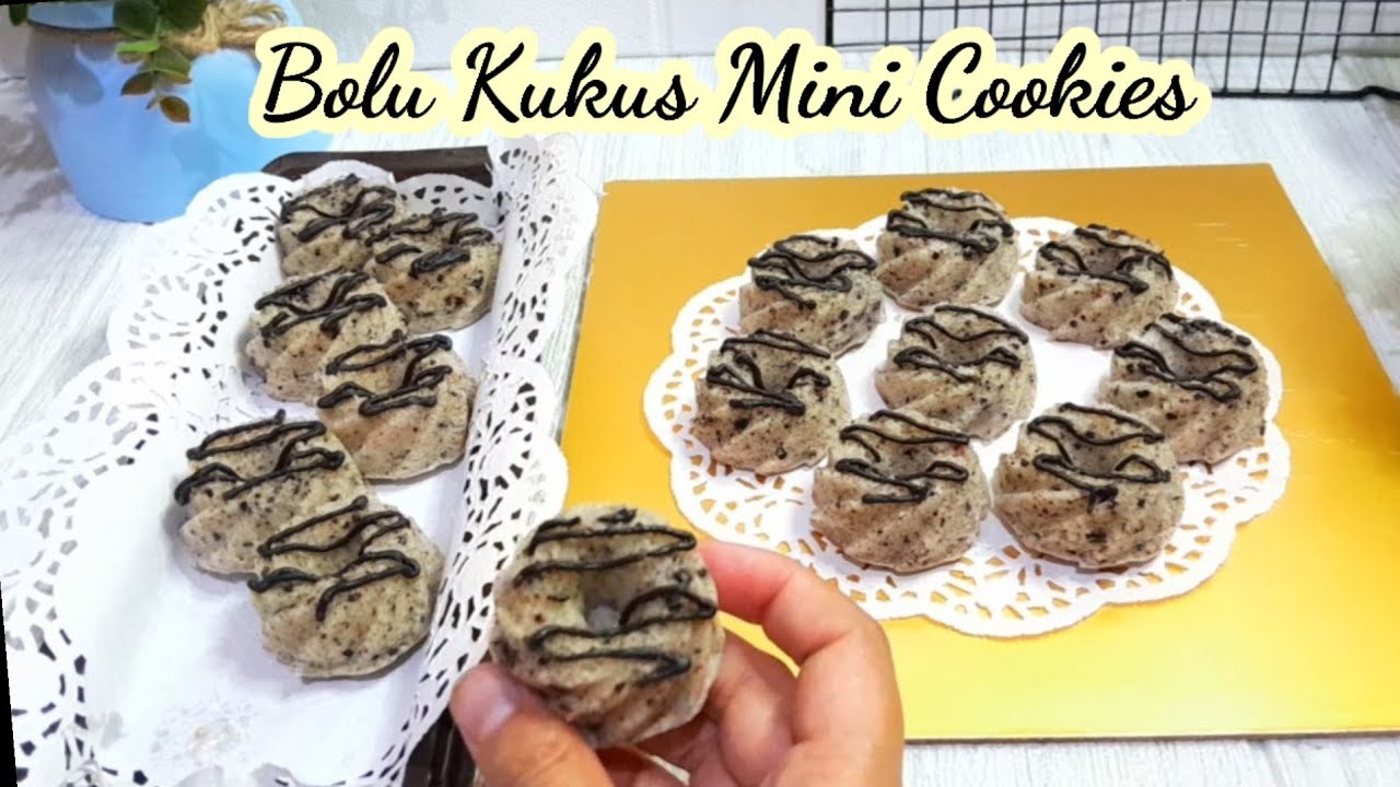 BOLU KUKUS MINI COOKIES TERENAK IRIT TELUR HASILNYA BANYAK !!! - YouTube