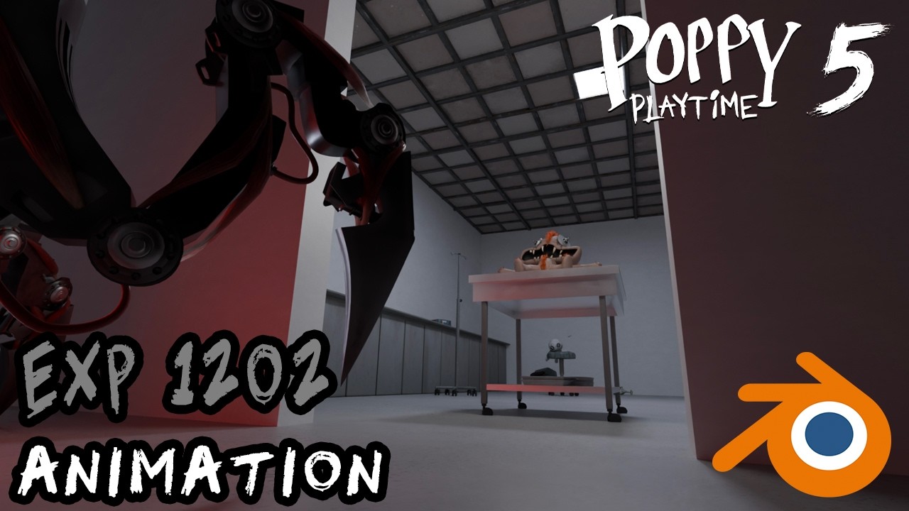 Unschooling with Fin - Experiment 1202 Animation #poppyplaytimechapter5 ...