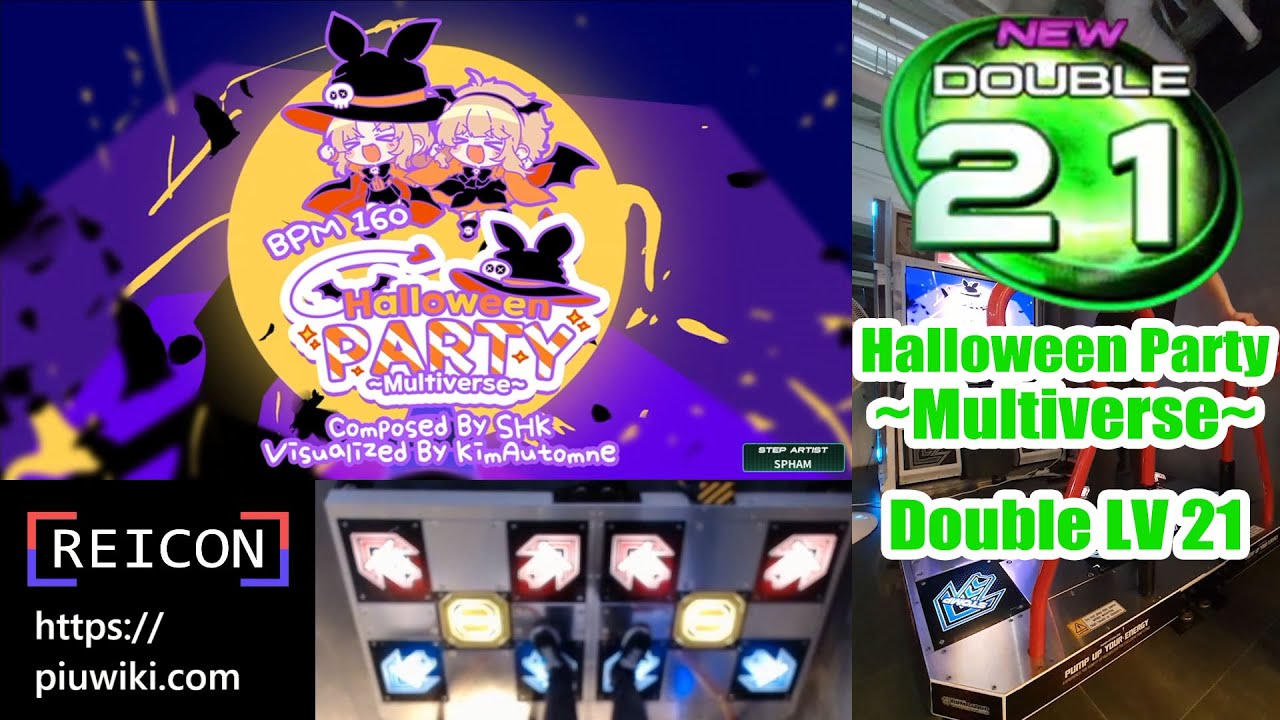 (D21) Halloween Party ~Multiverse~ / 할로윈 파티 ~멀티버스~ [Pump It Up] - YouTube