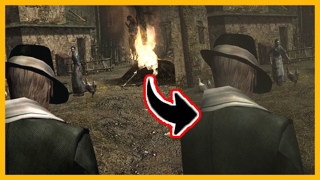 resident evil 4 hd project vs remastered quick graphical comparison ...