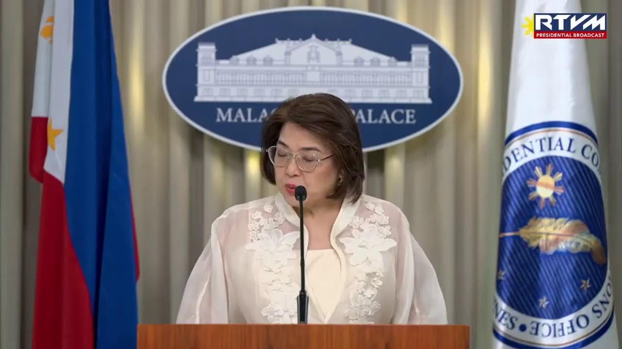 LIVE: Palace Holds Press Briefing (April 25, 2025) - YouTube