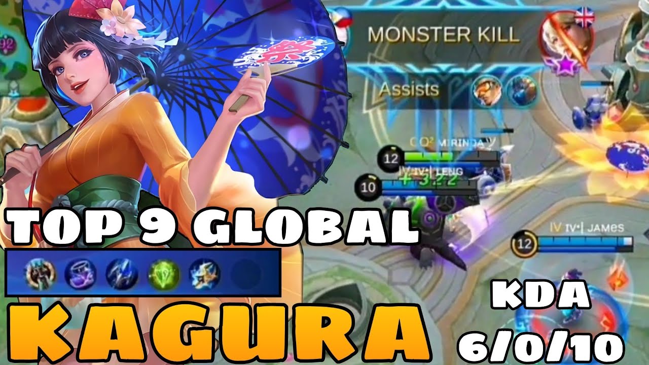 Kagura Perfect Ult Combo Gameplay!! | Top Global Kagura | Mobile ...
