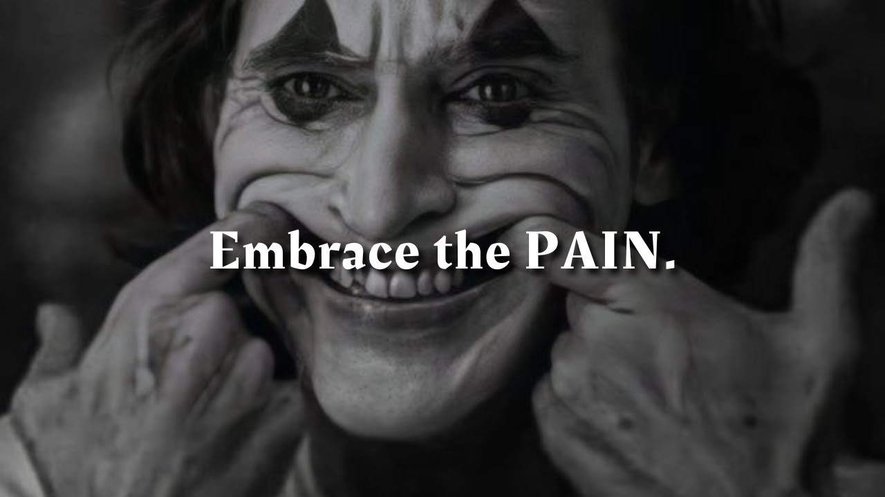 Afraid of PAIN? - Joker Motivation - YouTube