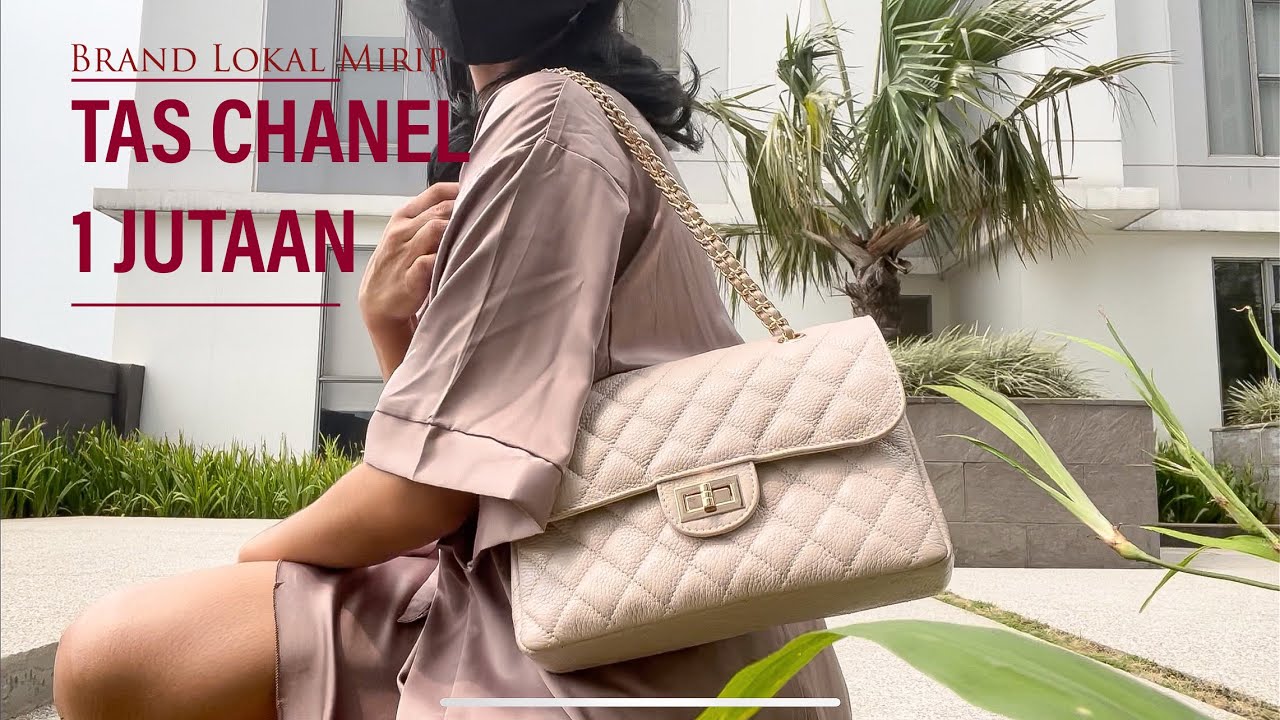 Review MOOIJ, tas lokal DUPE CHANEL Flap Bag dari Kulit Asli. - YouTube