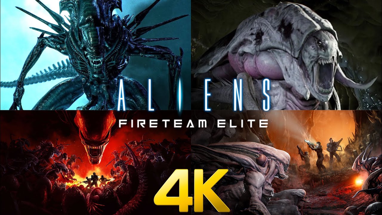 Aliens Fireteam Alien Queen/Pathogen Queen 2 full missions gameplay ...