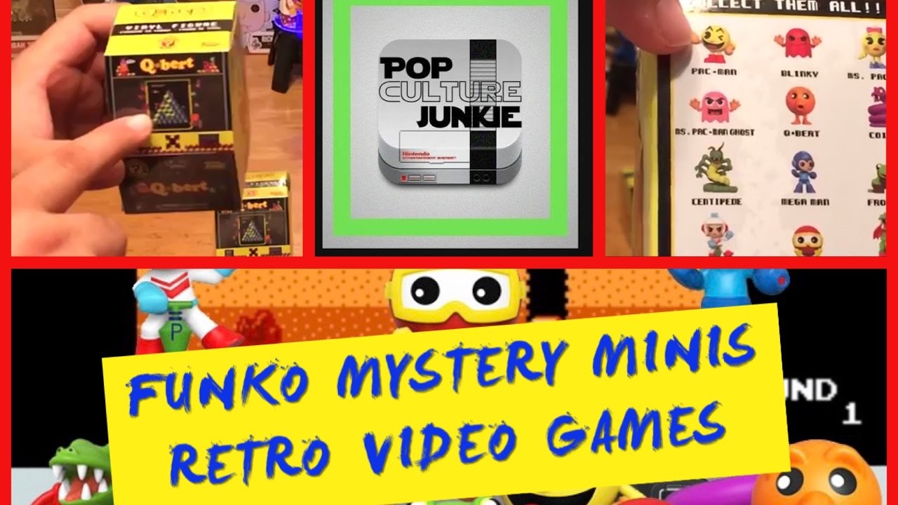 Funko Retro Video Games Mystery Minis Unboxing & Review - YouTube