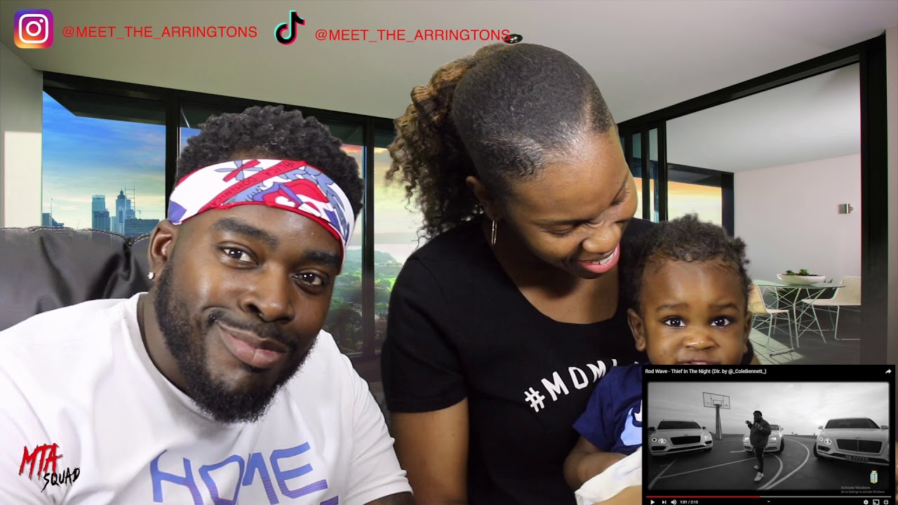 "BABY REACTS" TO ROD WAVE THEIF IN THE NIGHT (REACTION) - YouTube