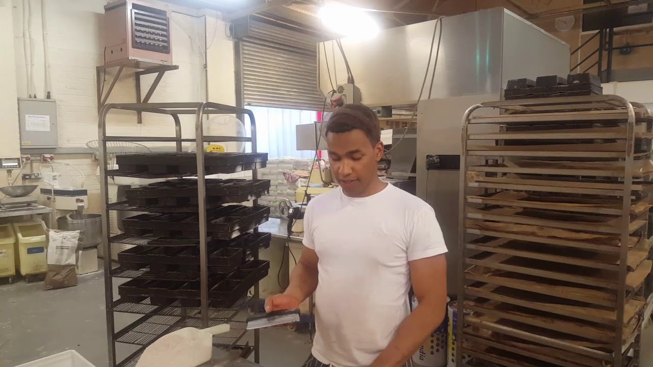 Rye bread production. 100% rye - YouTube