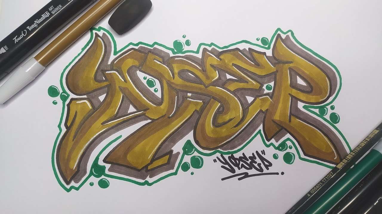 graffiti simpel (yosep) request? - YouTube
