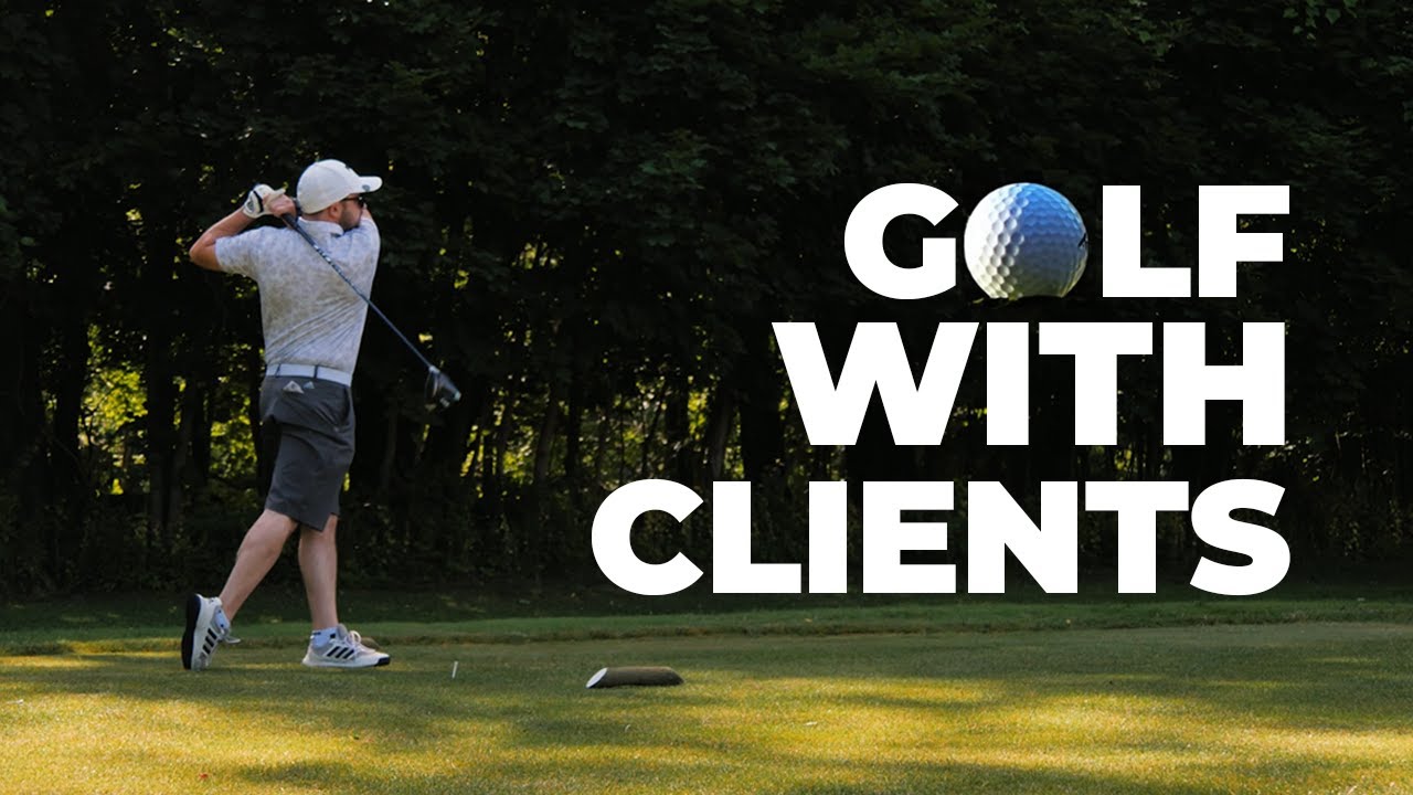 Let's Golf with a Client - YouTube
