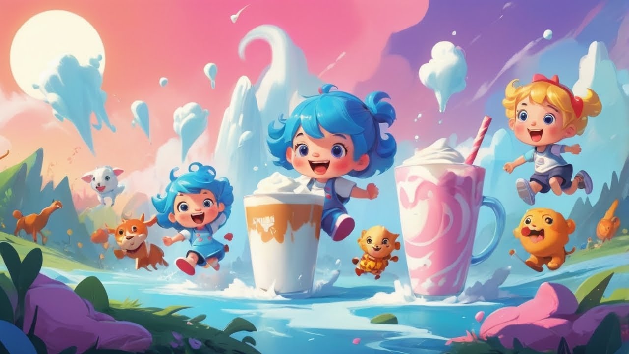 🎶🥛 Milk Power Party – Fun Kids Song About Strength & Growth! 💪🎉 - YouTube