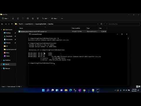 Import Multiple CSV Files into SQL Server using stored procedure. - YouTube