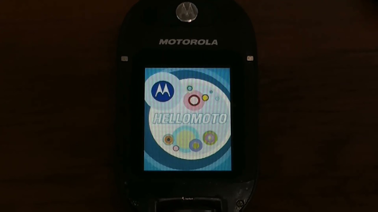 Motorola PEBL U6 - On/Off - YouTube