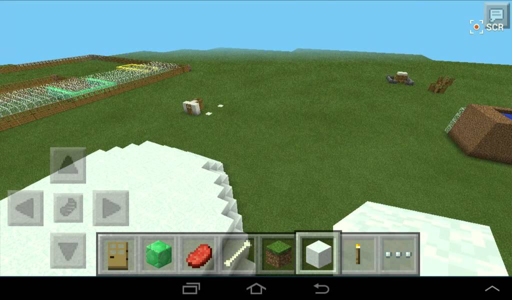 How to turn a grass block into snow!! - YouTube