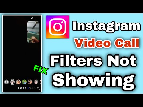 instagram video call filter not working | instagram video call filter problem 