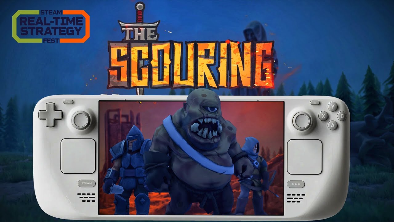 The Scouring on Steam Deck - Steam RTS Fest! - YouTube
